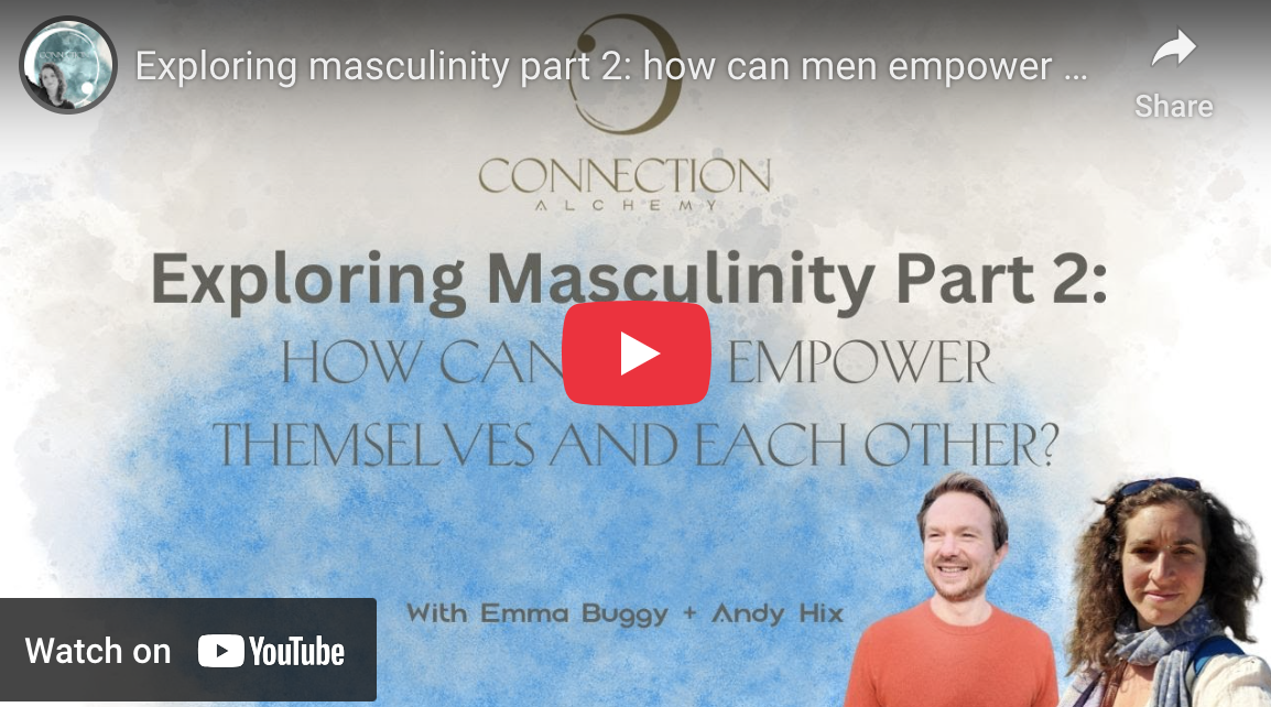 Exploring masculinity part 2: How can men empower themselves and each other